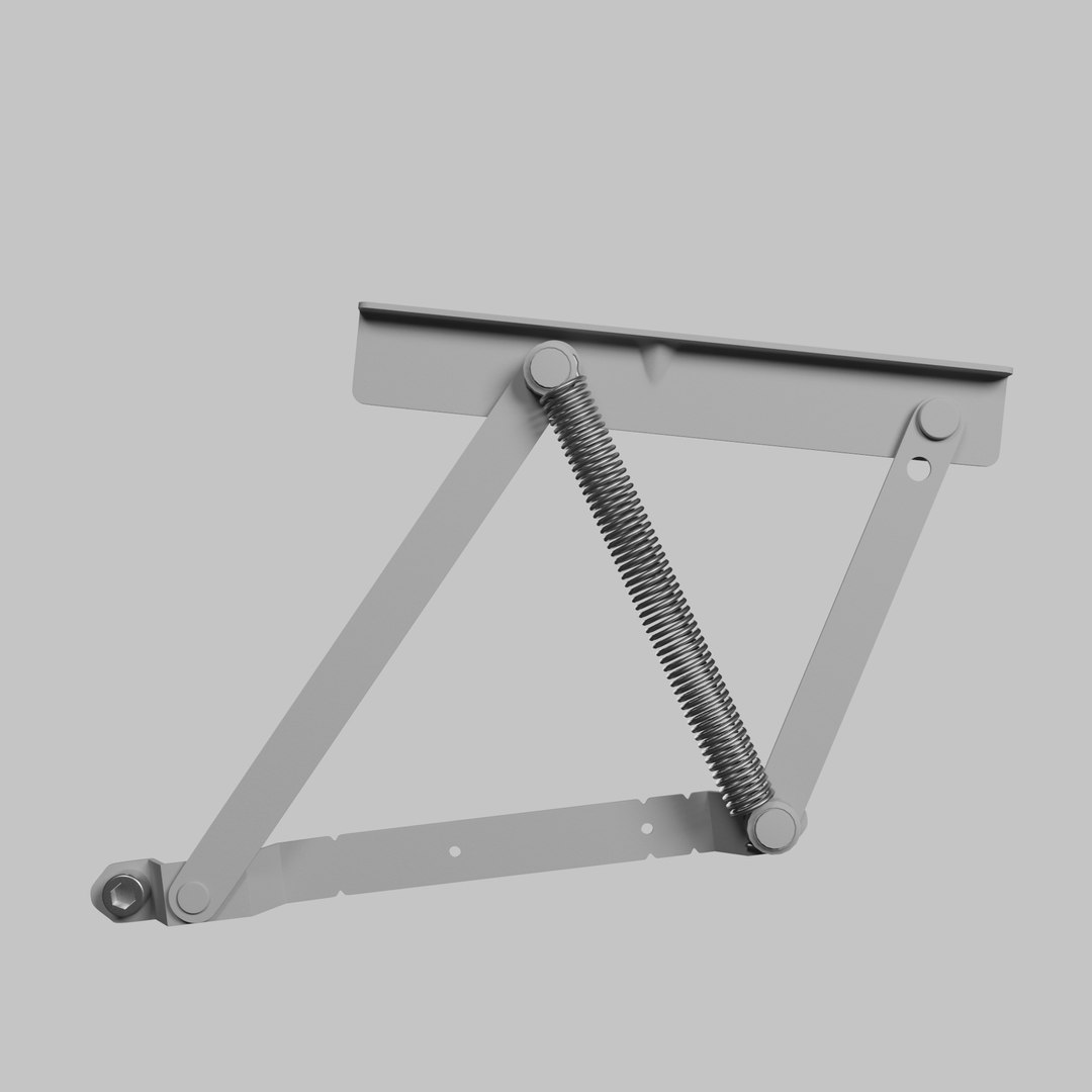 3D Model Bed Lift Spring Mechanism - TurboSquid 2283551