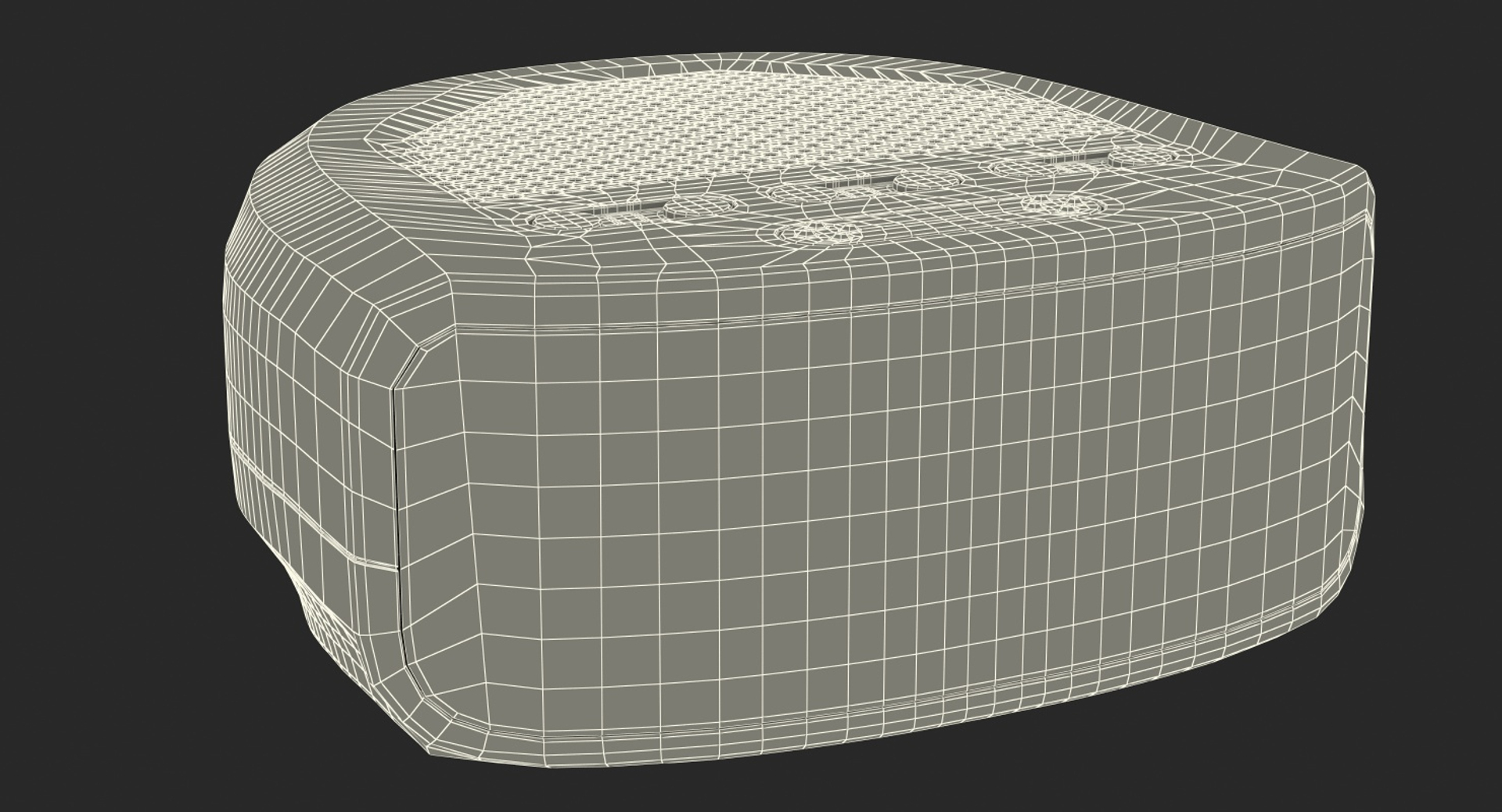 3D Magnasonic Digital Clock White - TurboSquid 1410191