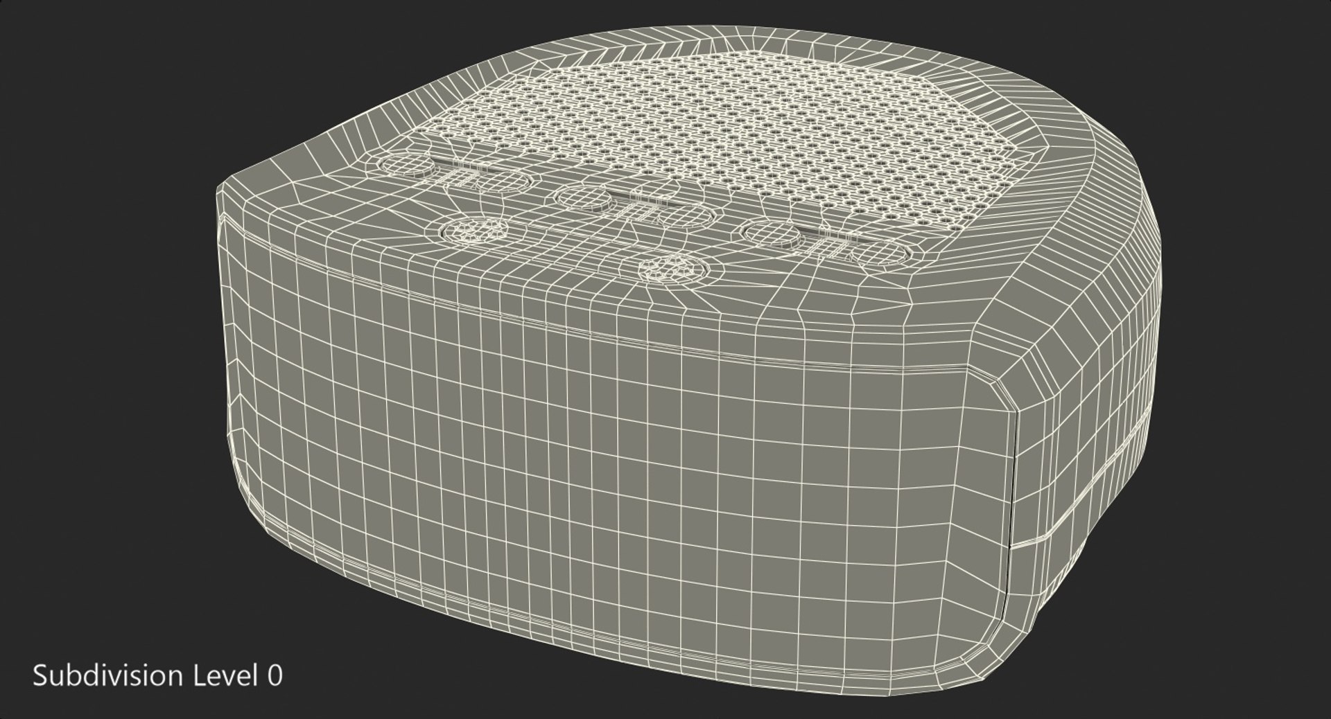 3D Magnasonic Digital Clock White - TurboSquid 1410191