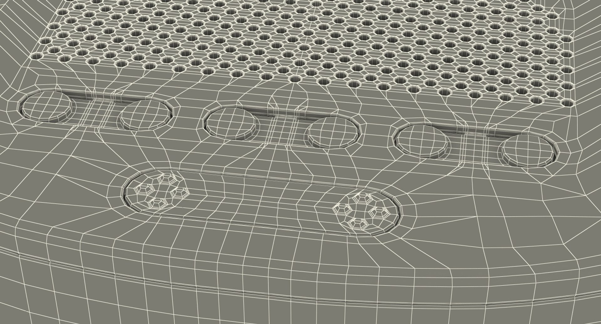 3D Magnasonic Digital Clock White - TurboSquid 1410191