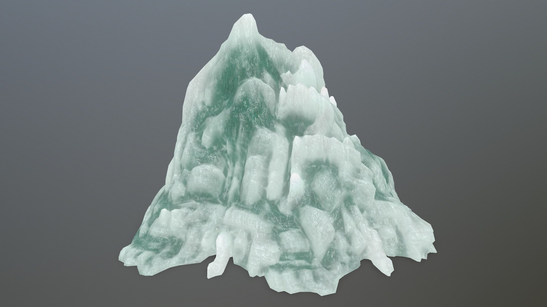 3D Ice Mount Mountain - TurboSquid 1398913