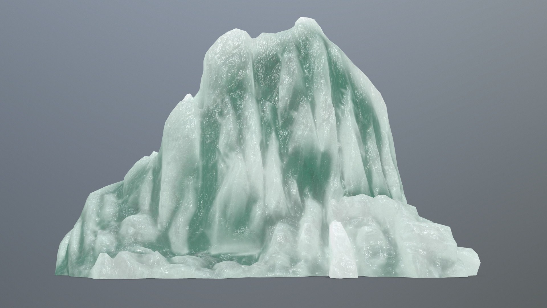 3D Ice Mount Mountain - TurboSquid 1398913