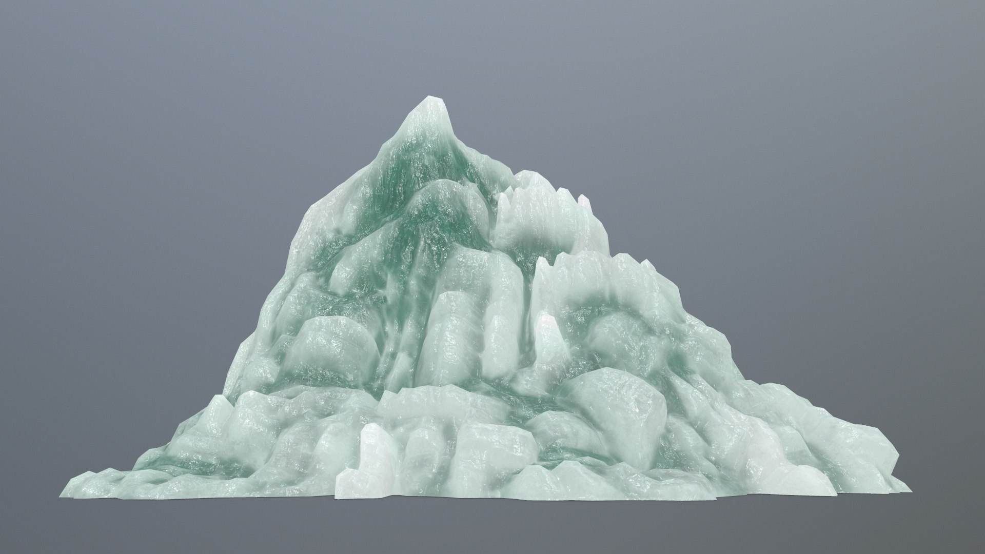 3D Ice Mount Mountain - TurboSquid 1398913