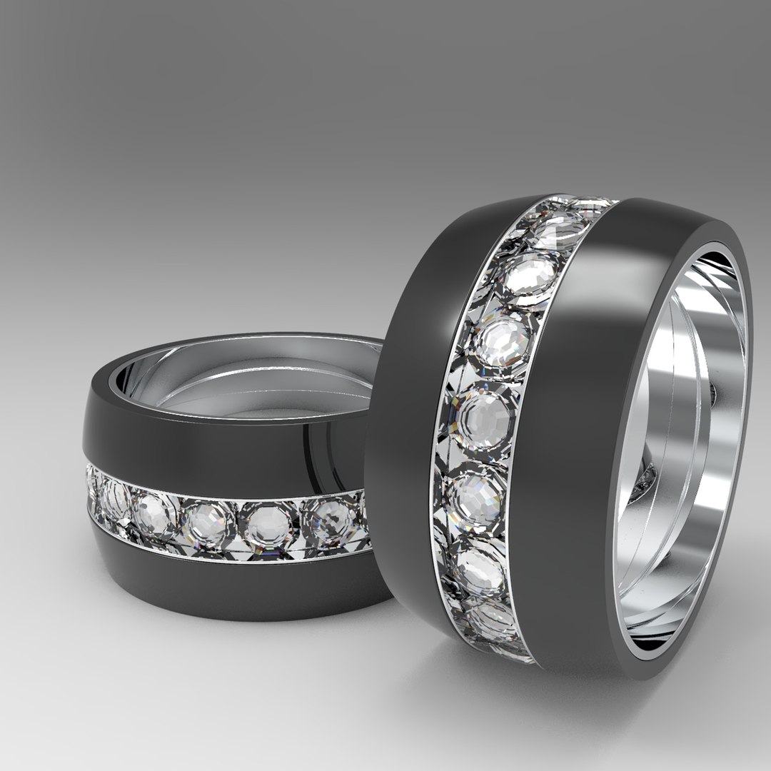 Gem Ring Design 3D Model - TurboSquid 1853473