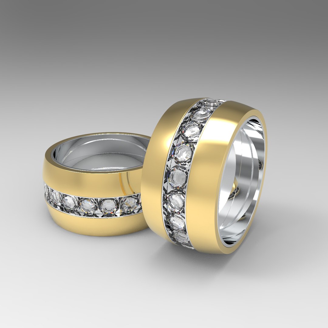 Gem Ring Design 3D Model - TurboSquid 1853473