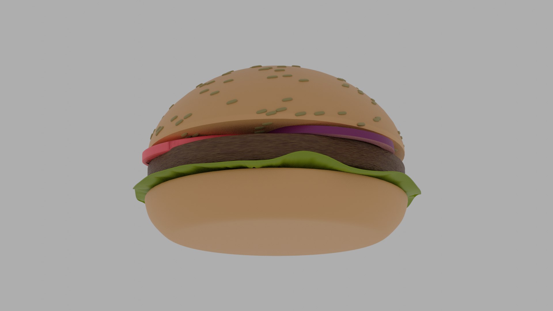 Burger Model - TurboSquid 2017640