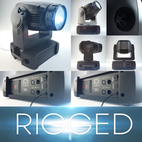 Animated Stage Light 3D Models for Download | TurboSquid