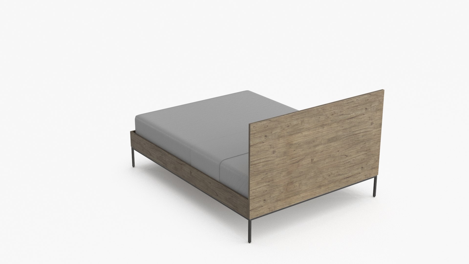 Melinda Bed Brown 3D Model - TurboSquid 2331813