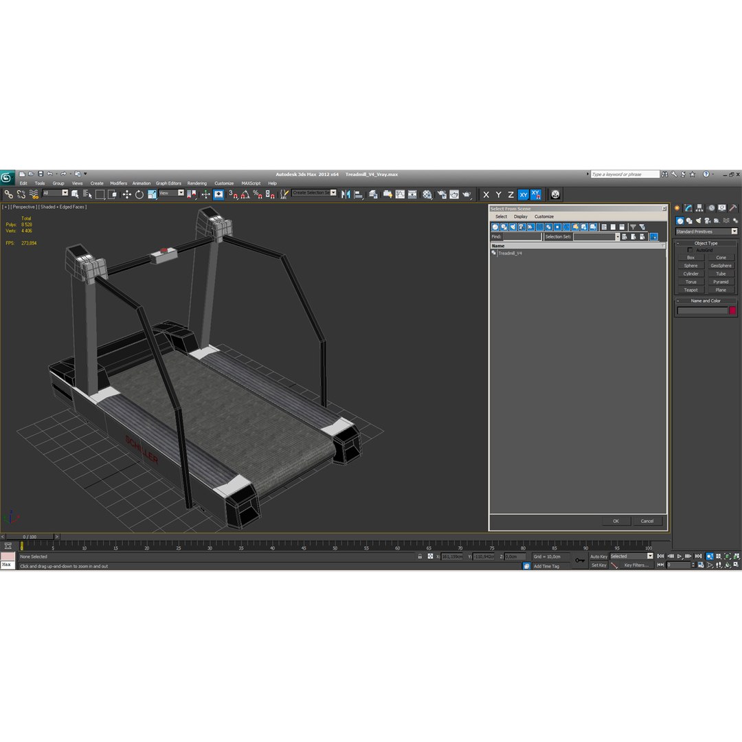 treadmill v4 3d model