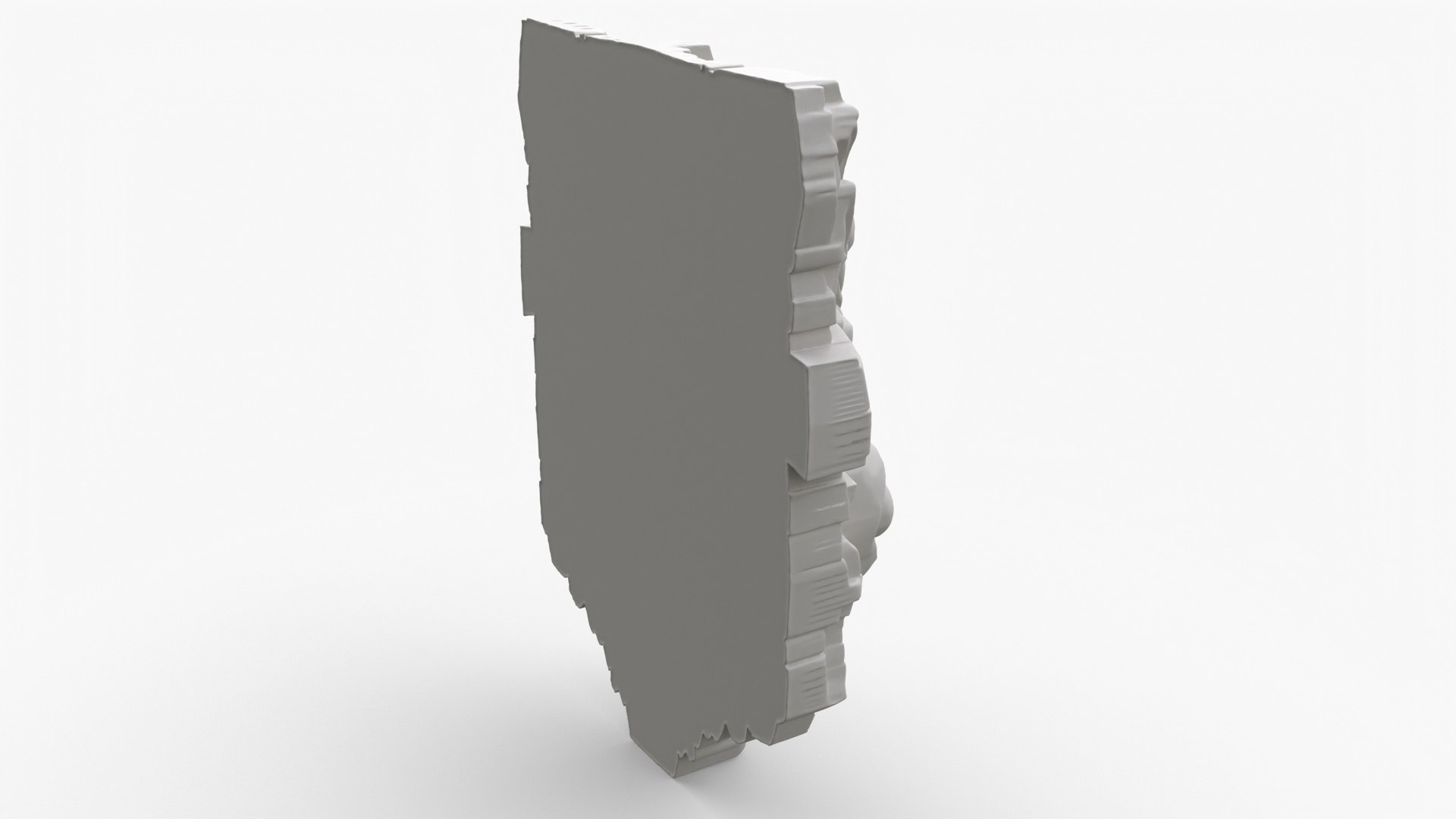 3D Cyber Aztec Mask 2 Model - TurboSquid 2182875