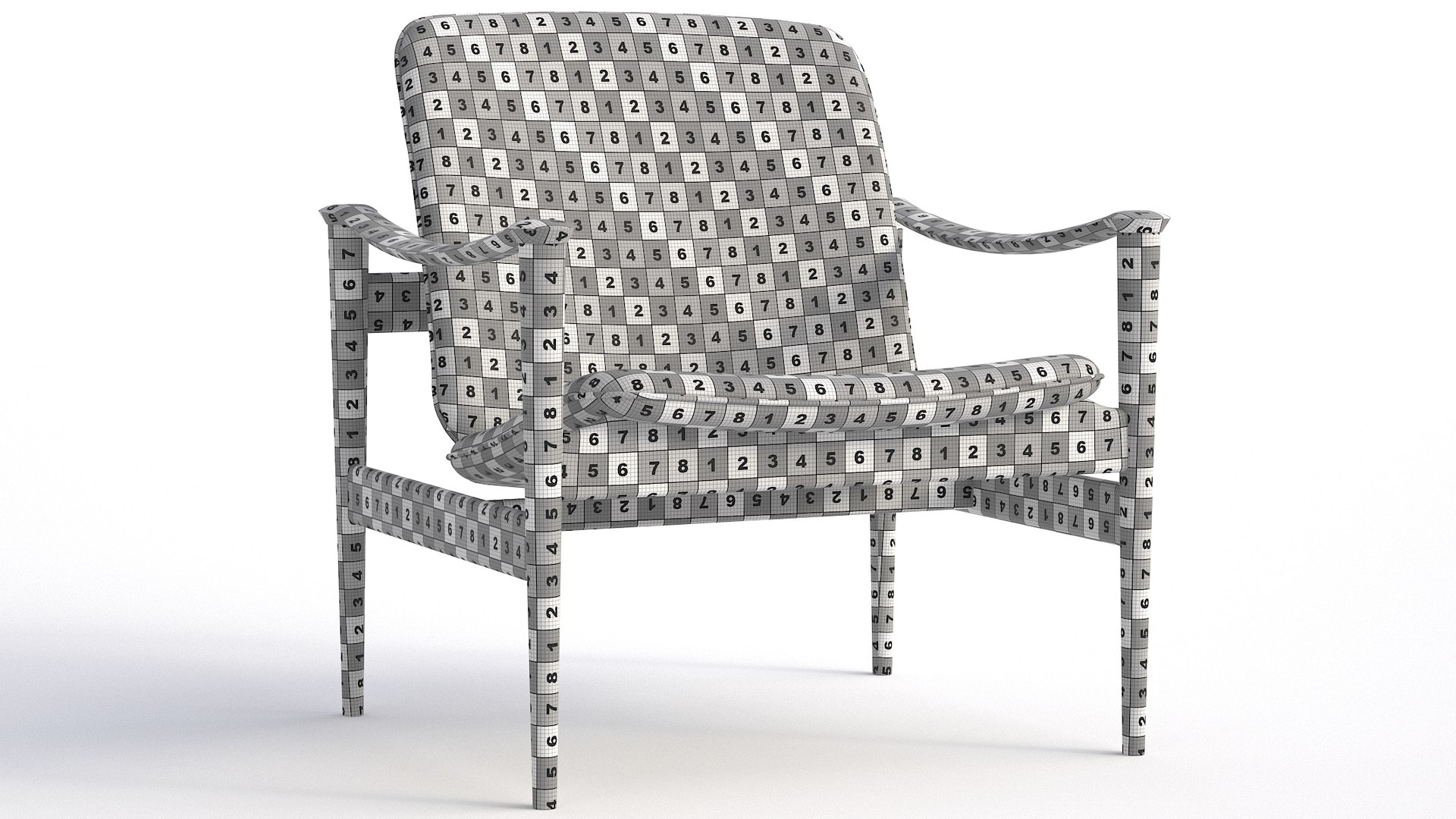 Modell 711 Chair model - TurboSquid 1952309