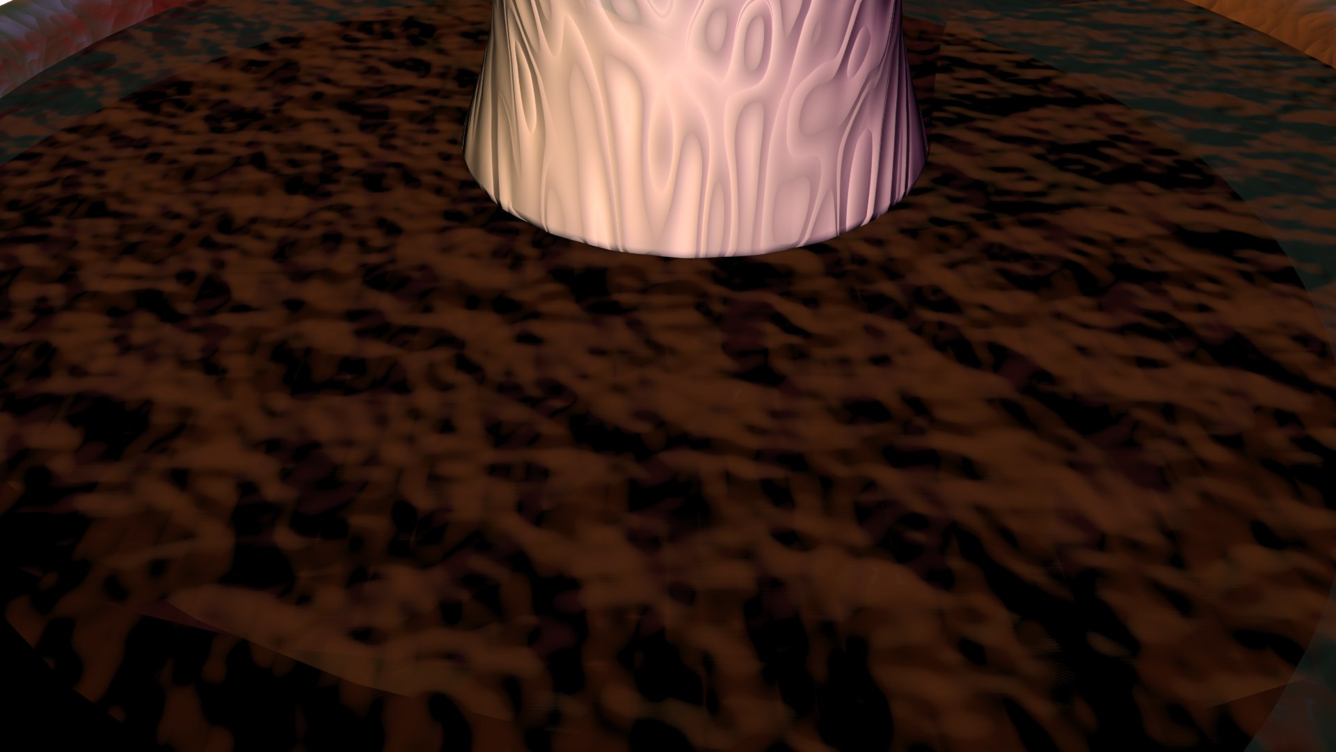 3D 90s CGI Mushroom Pot For Blender - TurboSquid 2287494