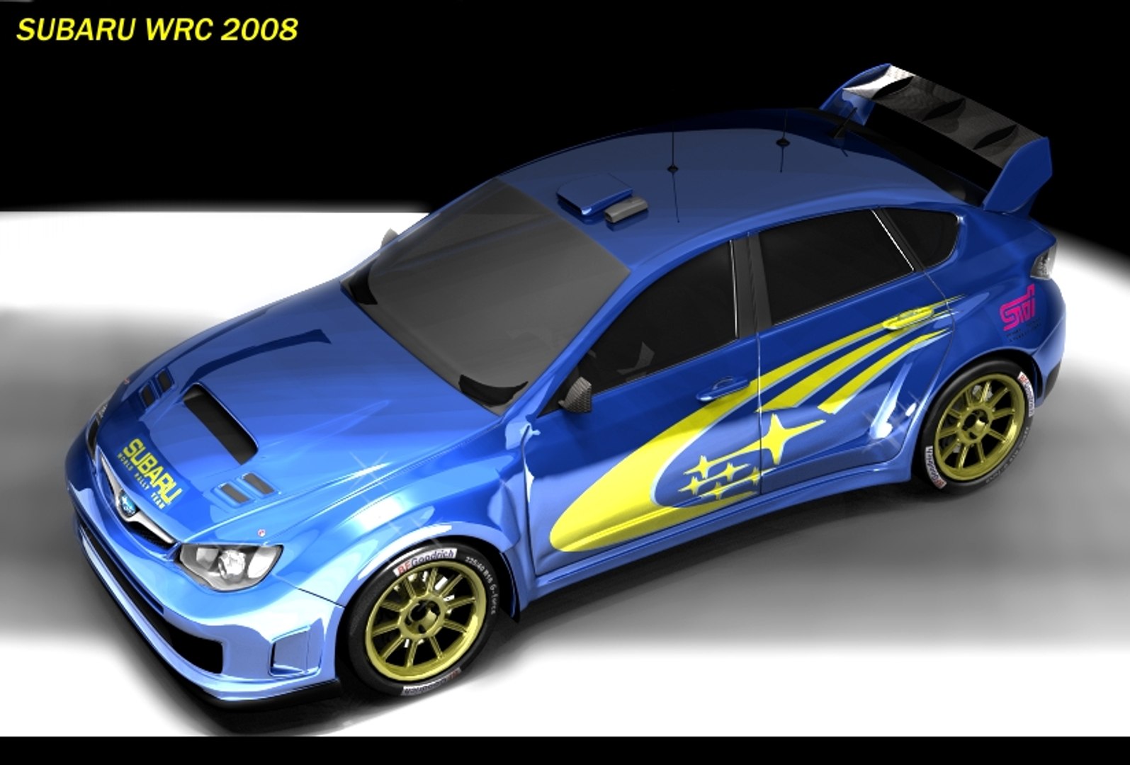 Impreza Wrc Car 3d 3ds