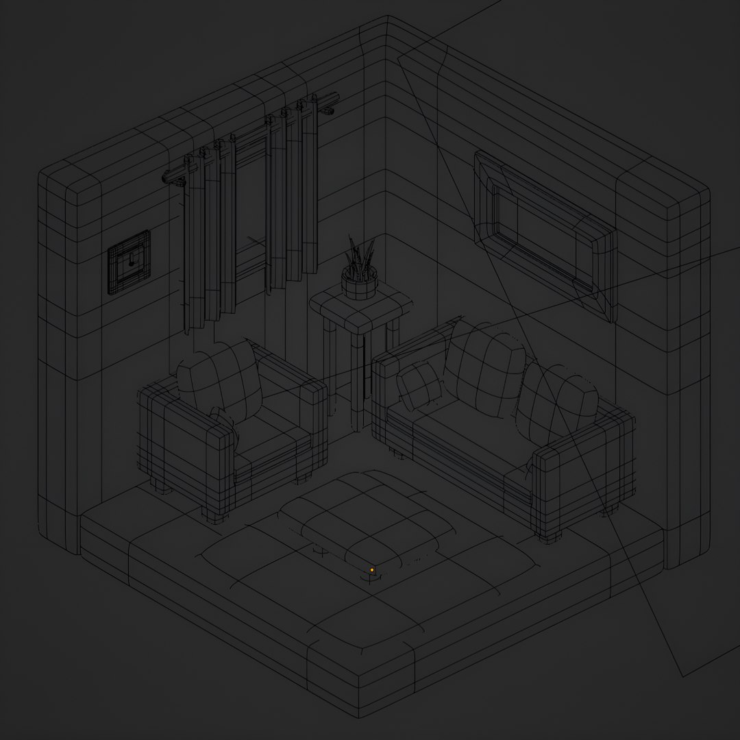 Free A Sweet Room Design 3D - TurboSquid 2091196