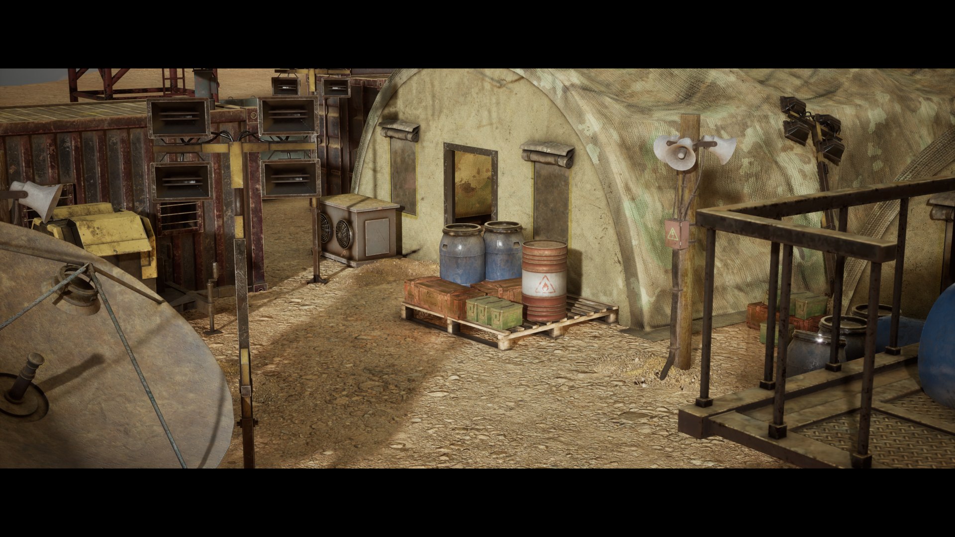 Military Base Model - TurboSquid 2261883