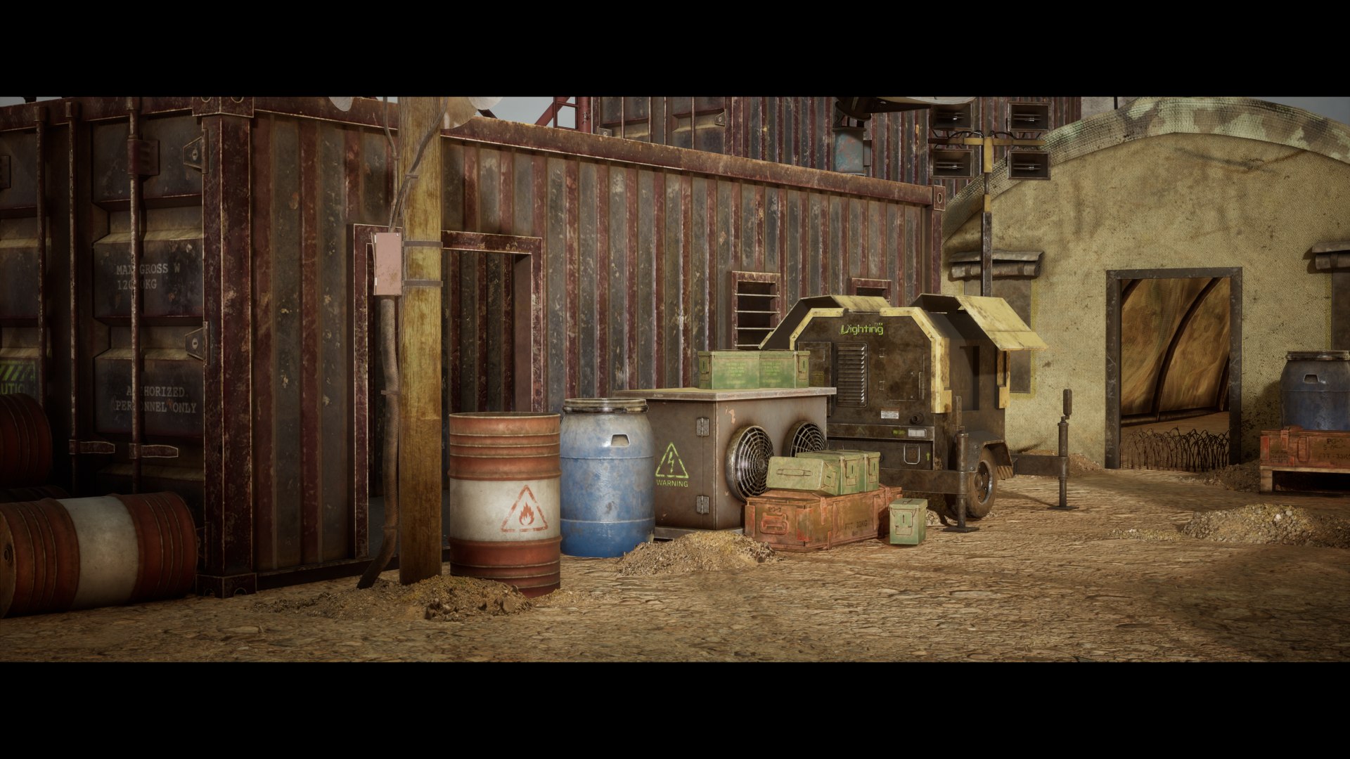 Military Base Model - TurboSquid 2261883