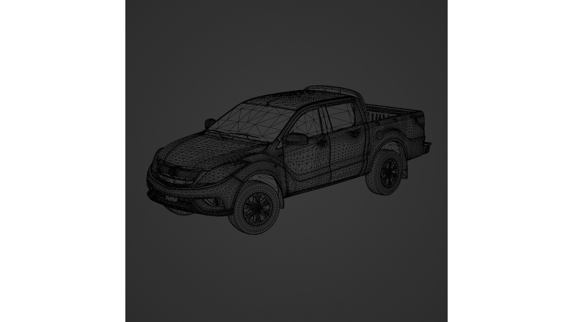 Mazda BT50 2016 Model - TurboSquid 2045745