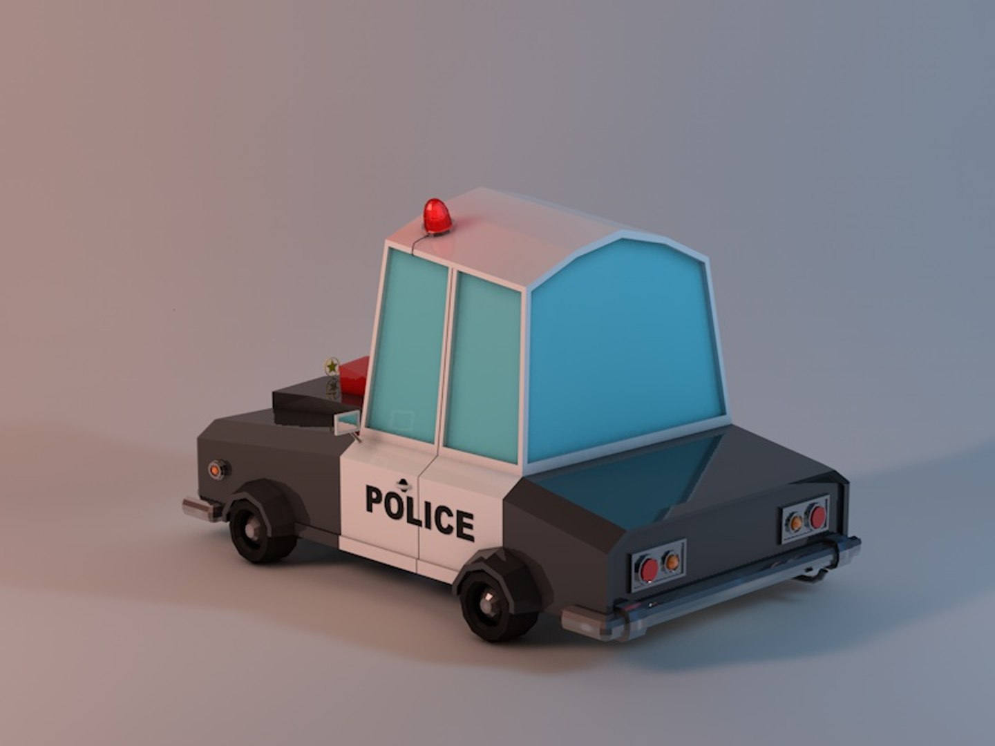3ds Police Car