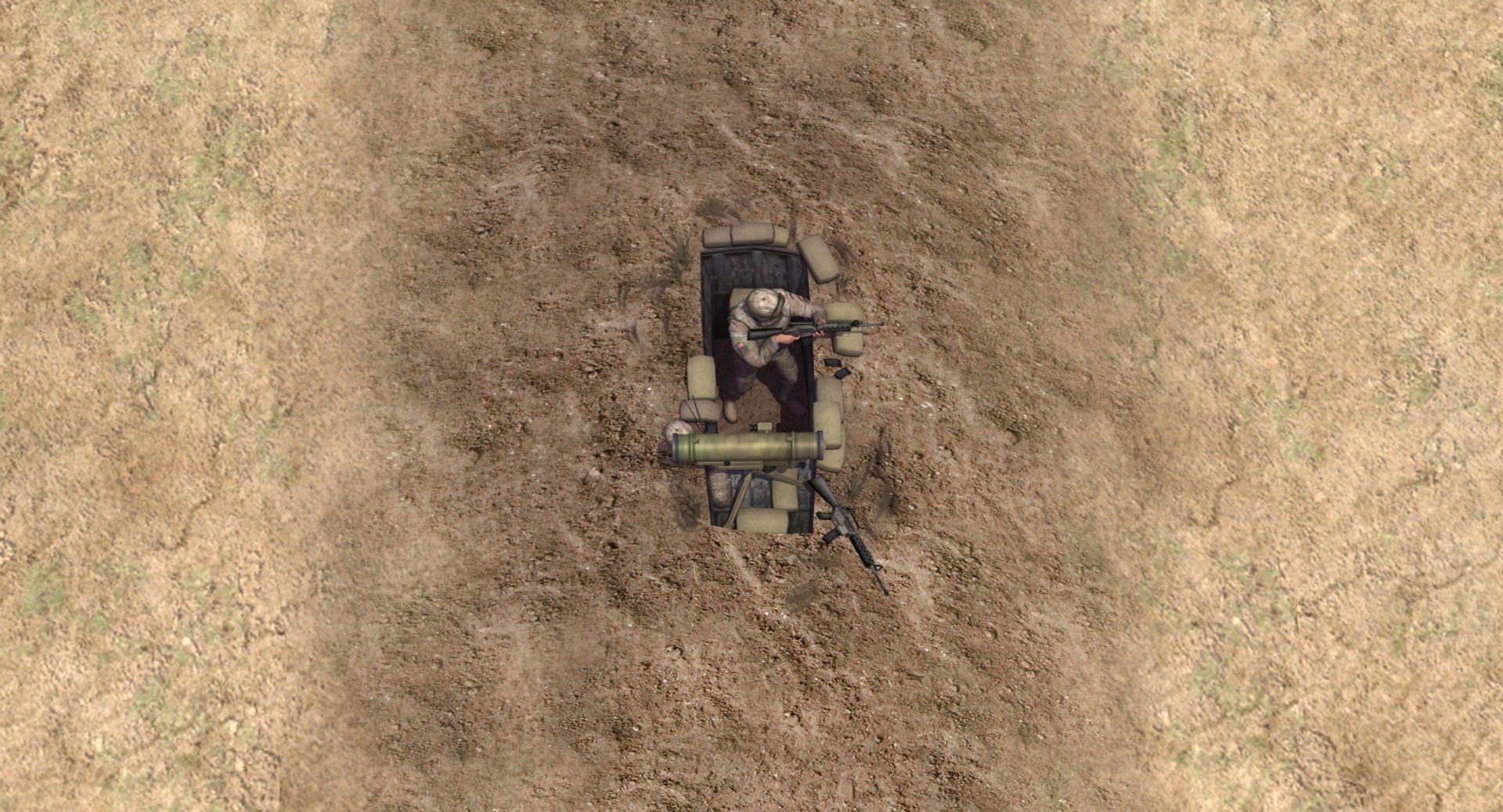 3d foxhole military atgm