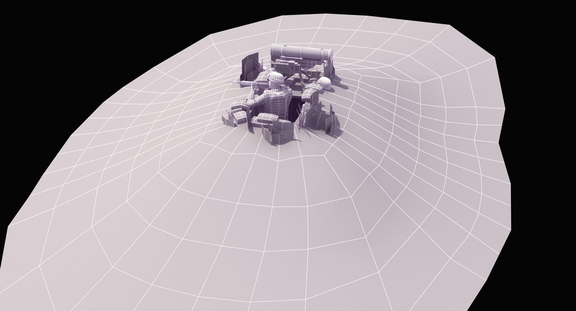 3d foxhole military atgm