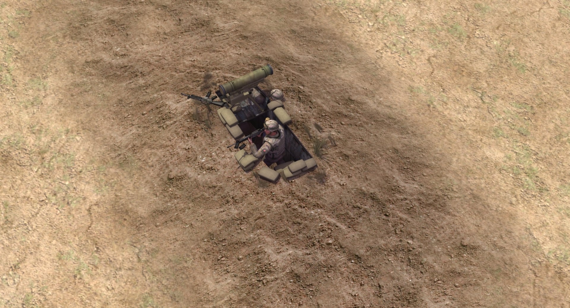 3d Foxhole Military Atgm