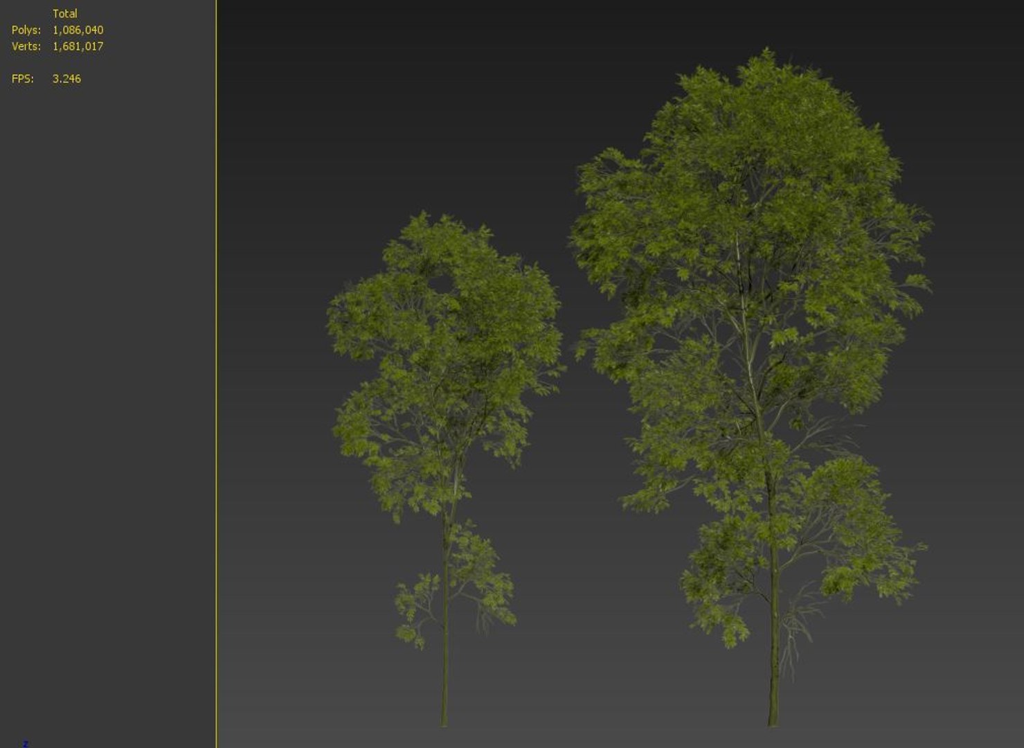 3D Ash Tree Set 02 Model - TurboSquid 1938219