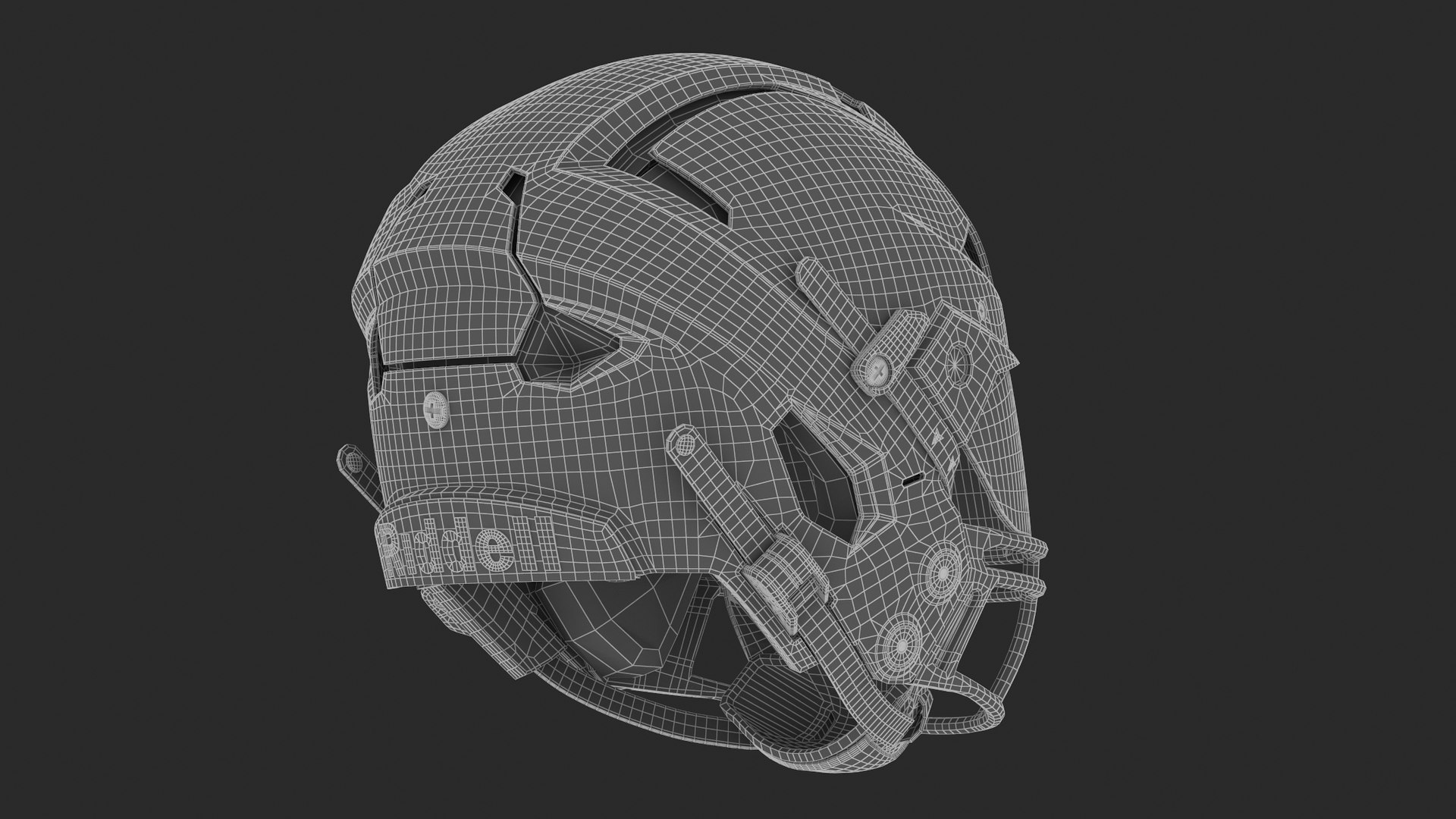 Riddell Axiom PBR Realistic Model - TurboSquid 2053791