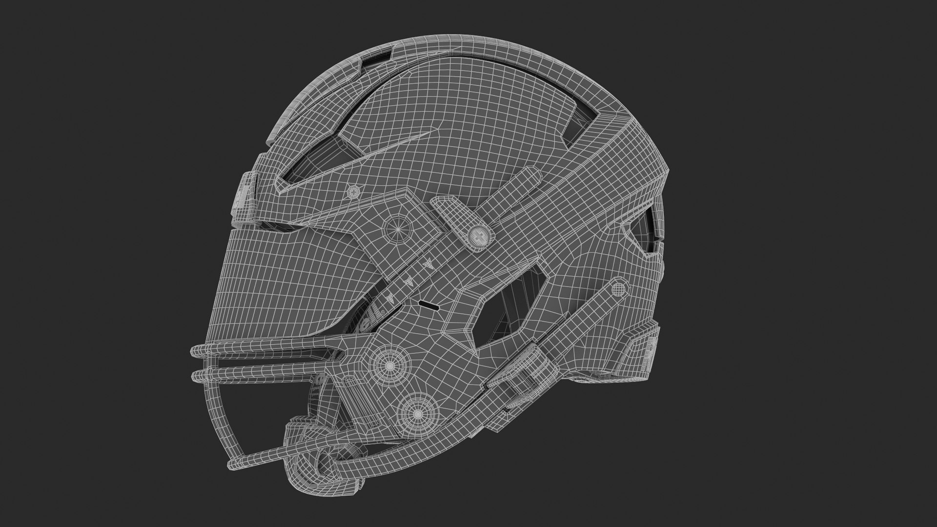 Riddell Axiom PBR Realistic Model - TurboSquid 2053791
