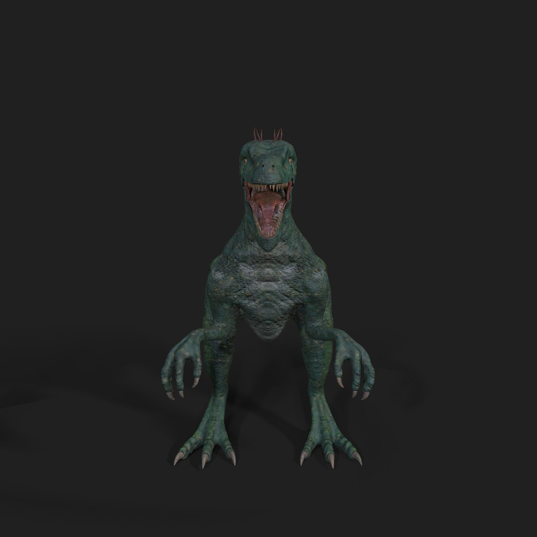 Dinosaurs Velociraptor Hybrid 3D model 3D model - TurboSquid 1792147