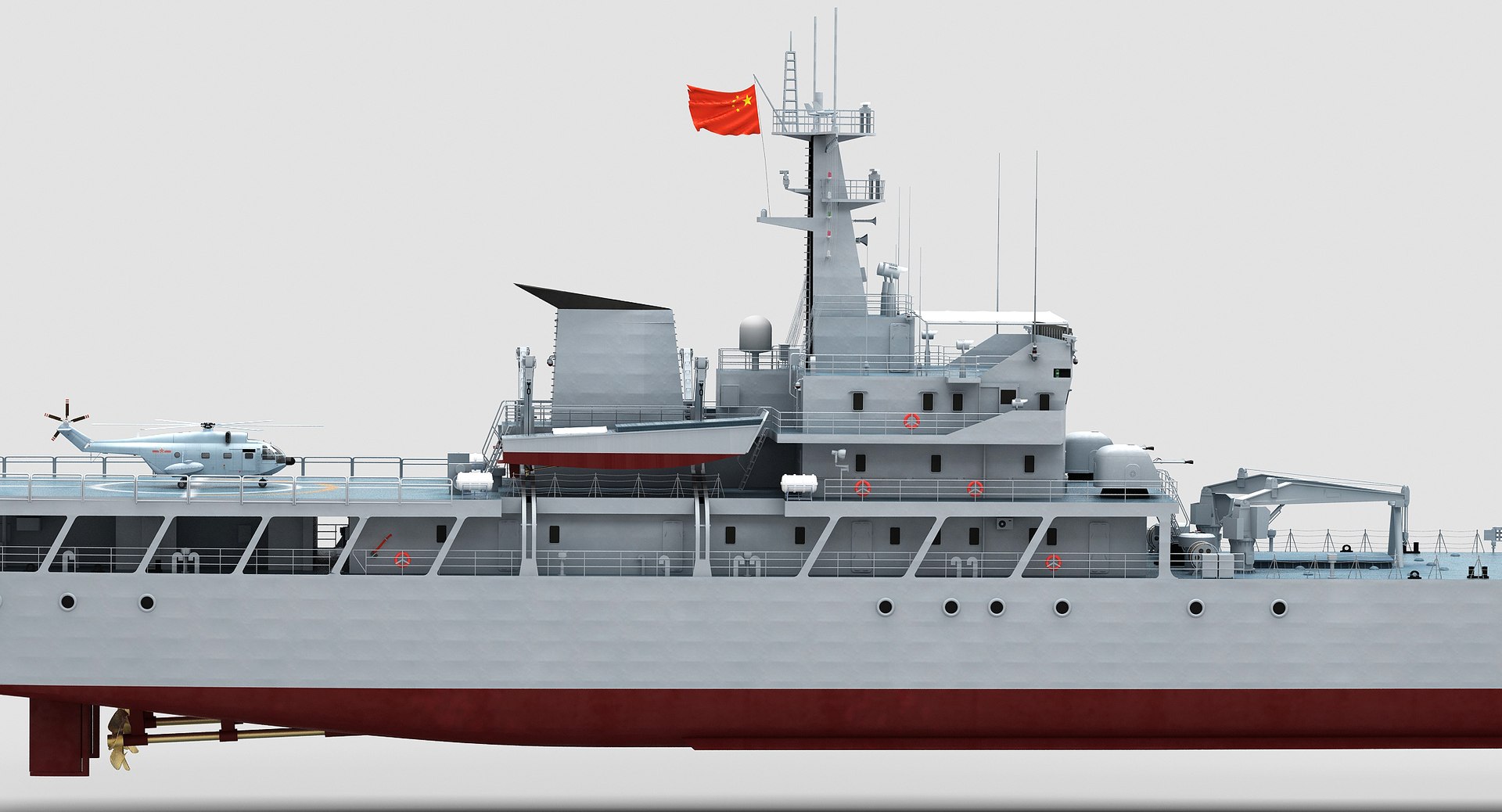 Chinese Navy Type-072iii Landing 3D Model - TurboSquid 1445221