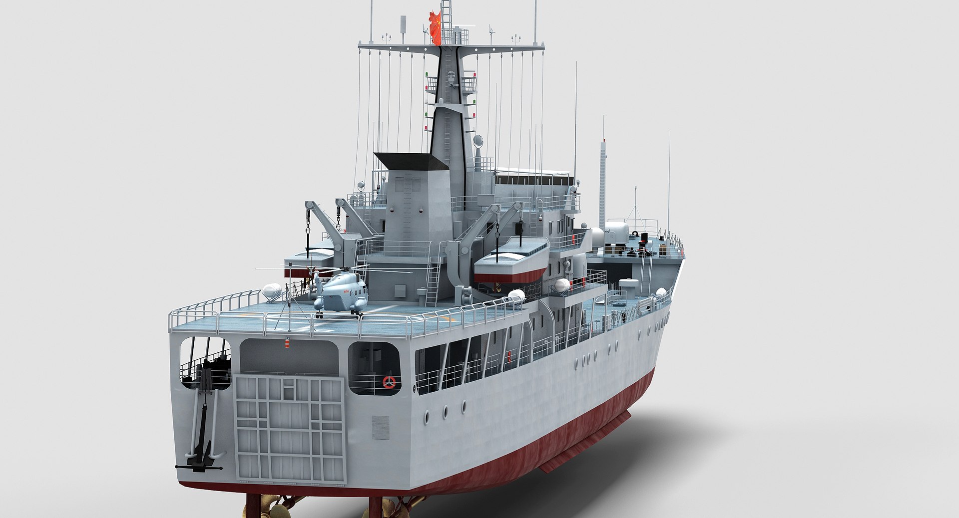 Chinese Navy Type-072iii Landing 3D Model - TurboSquid 1445221