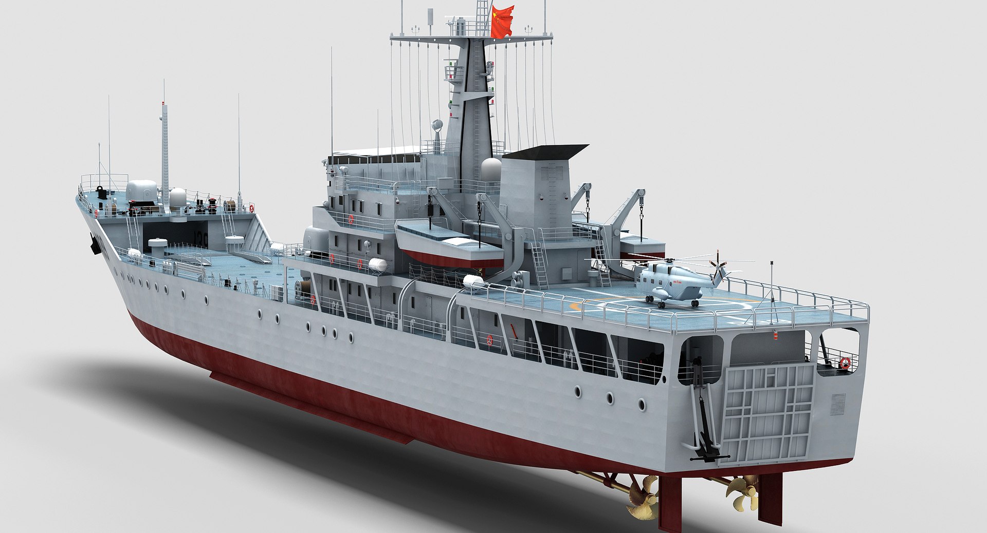 Chinese Navy Type-072iii Landing 3D Model - TurboSquid 1445221