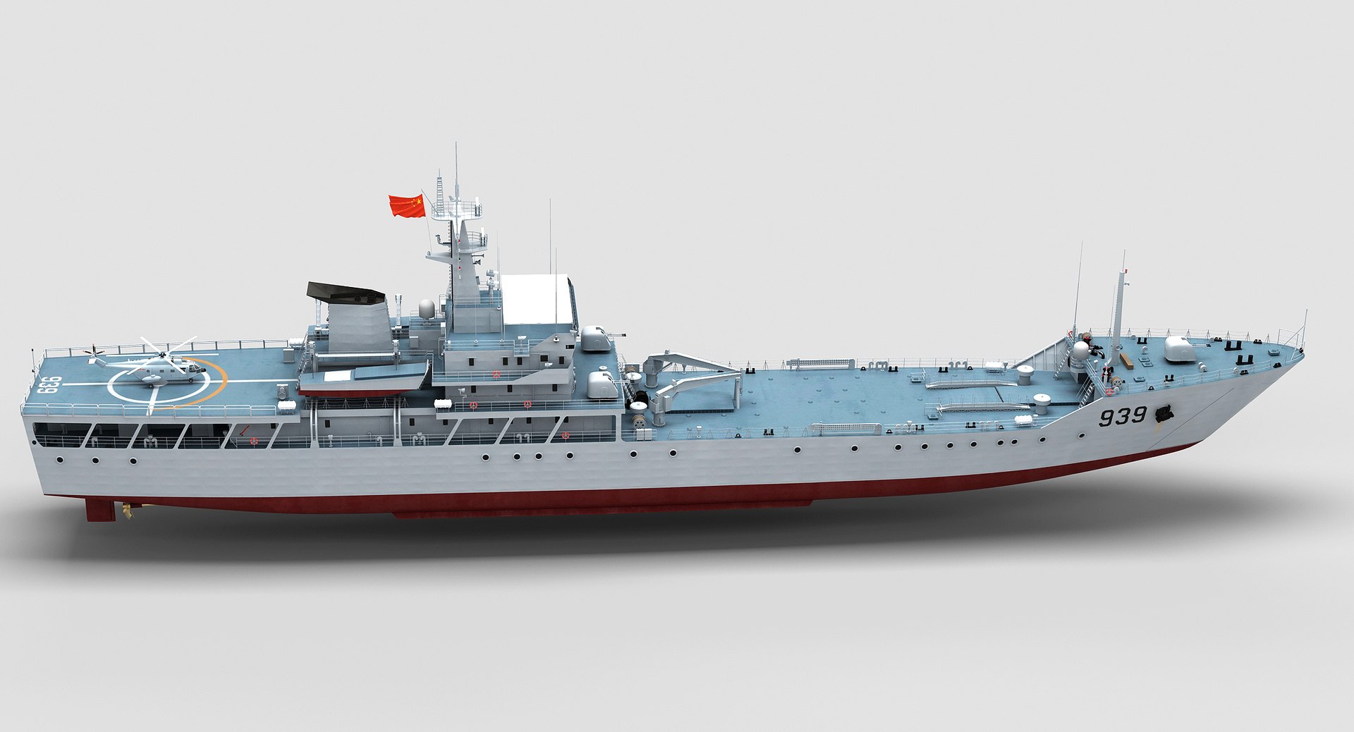 Chinese Navy Type-072iii Landing 3D Model - TurboSquid 1445221