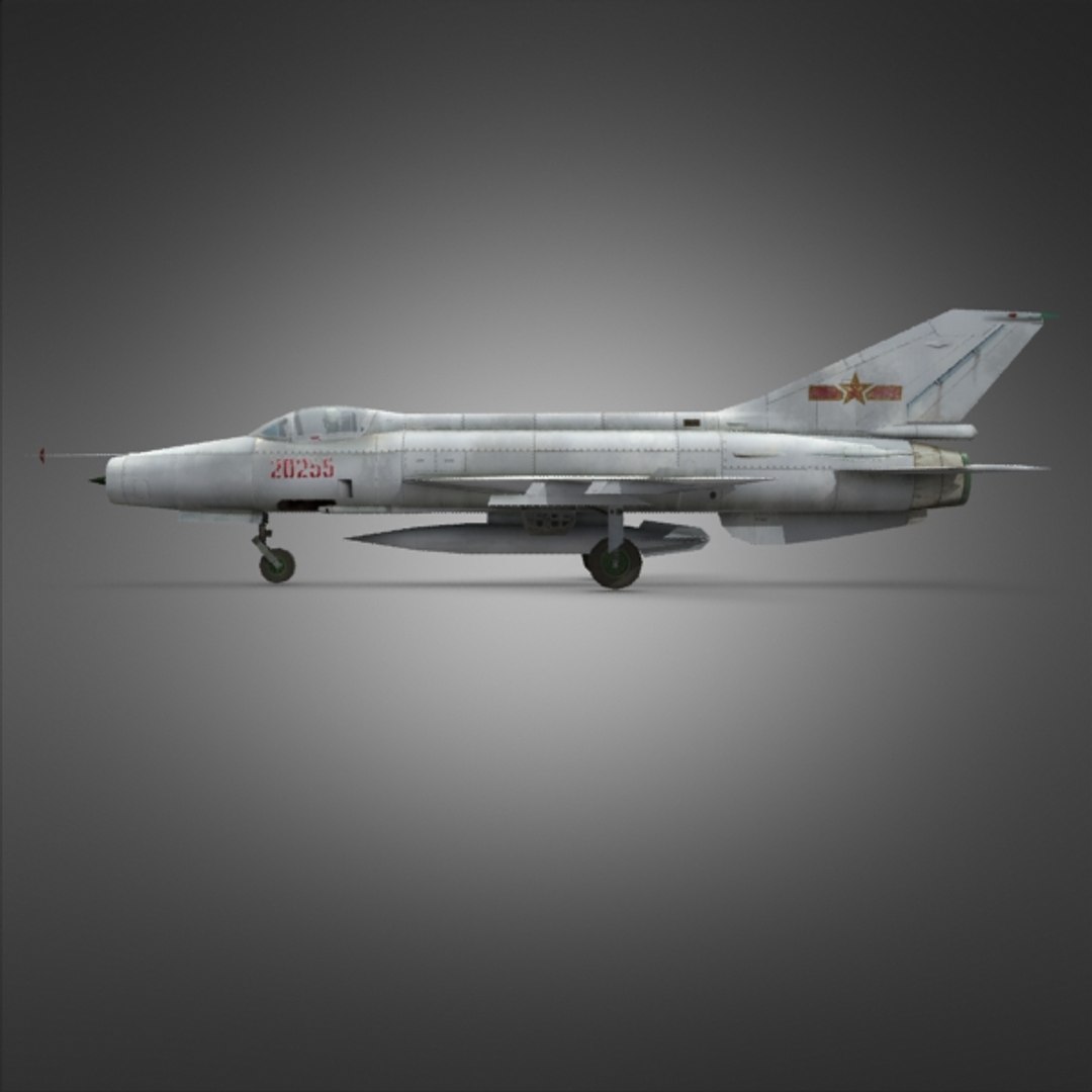 Max Chengdu J-7ii Fighter Jet