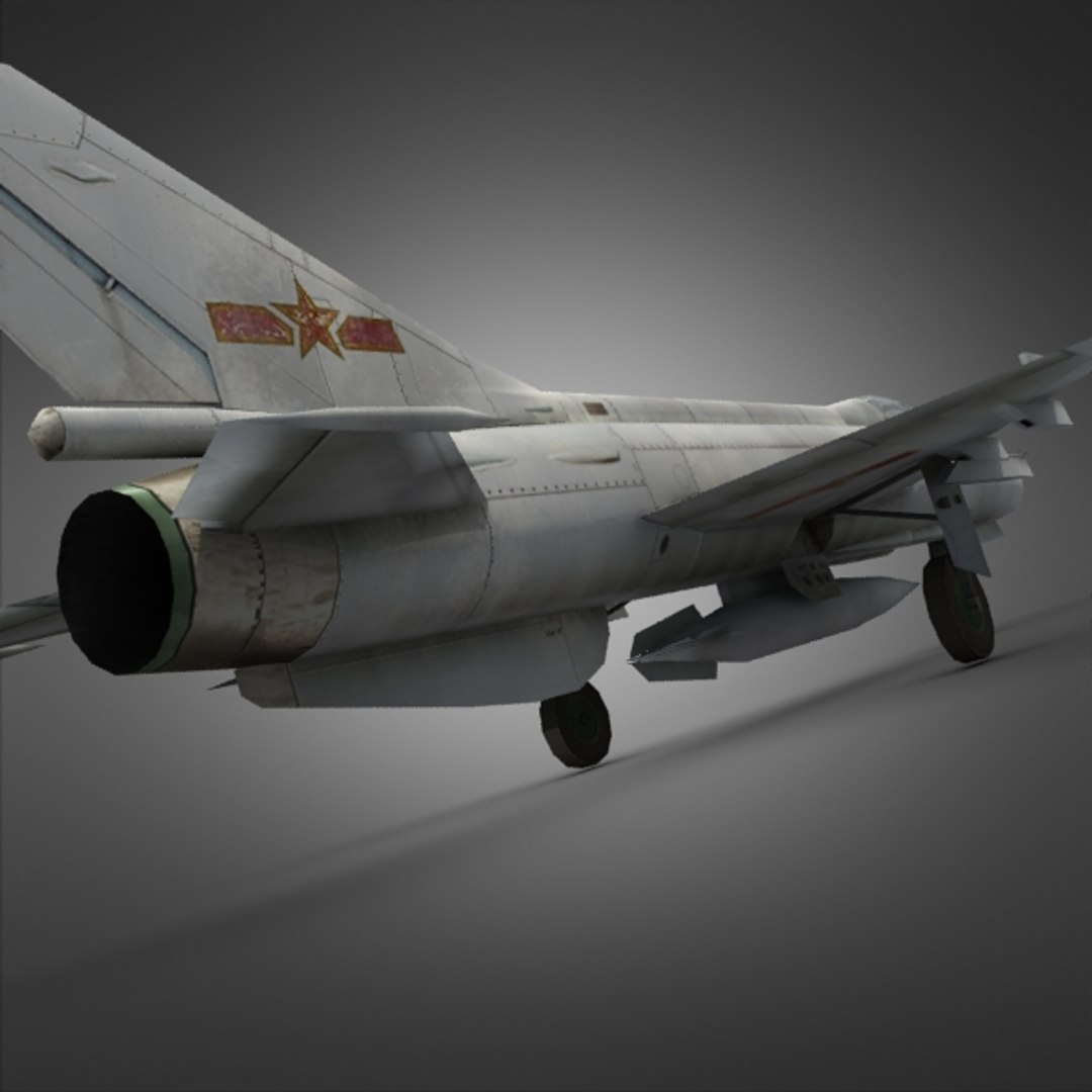 Max Chengdu J-7ii Fighter Jet