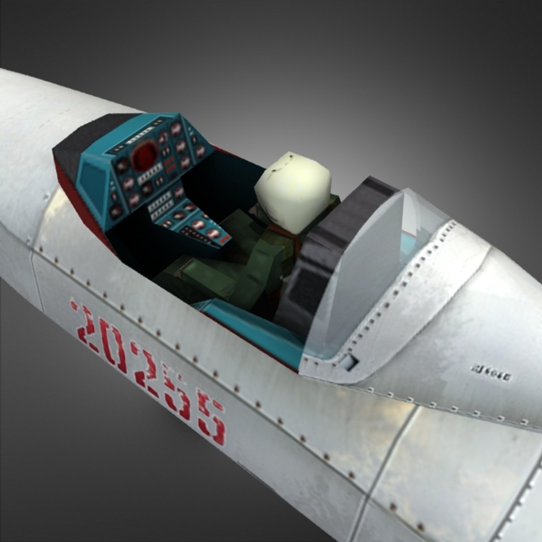 Max Chengdu J-7ii Fighter Jet