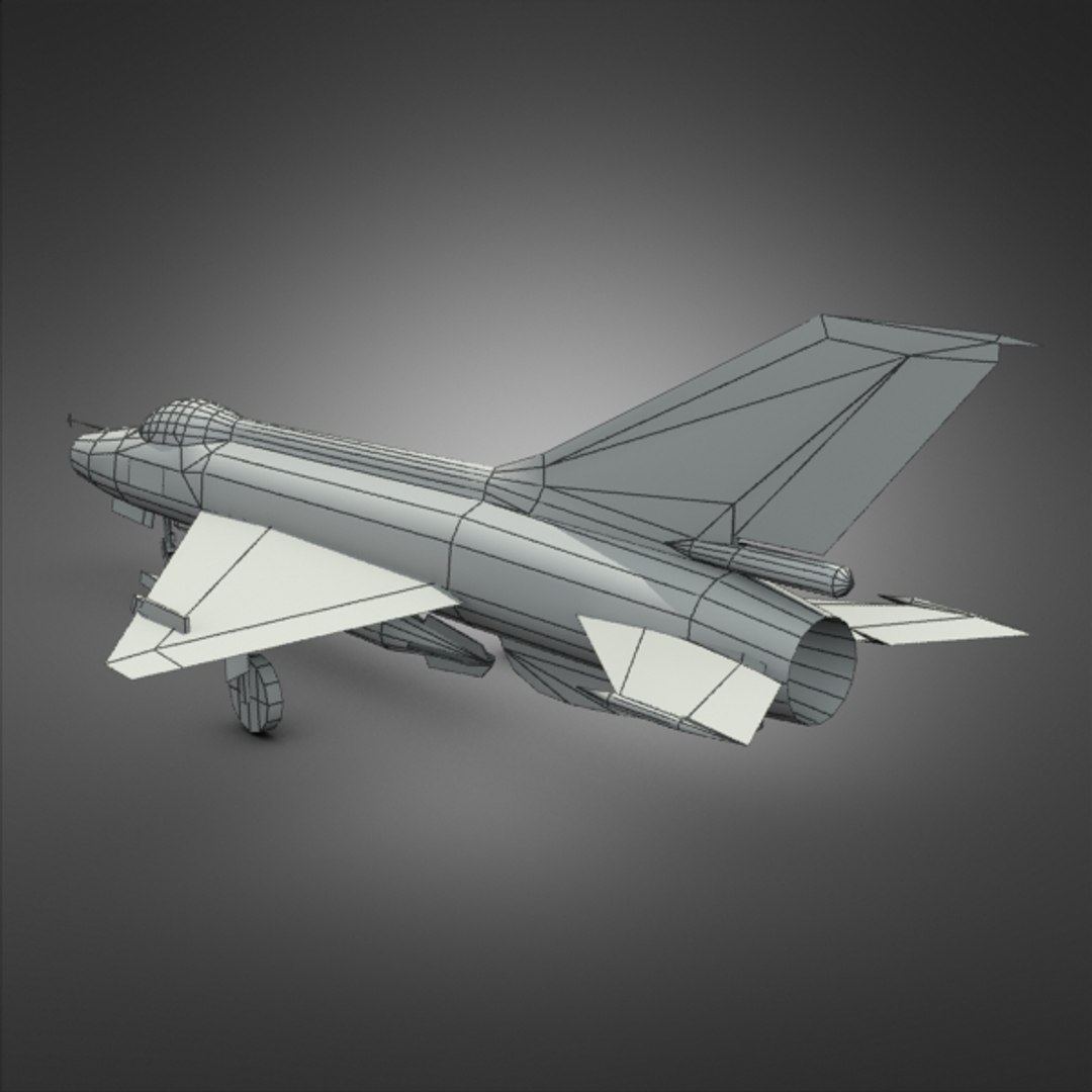 Max Chengdu J-7ii Fighter Jet