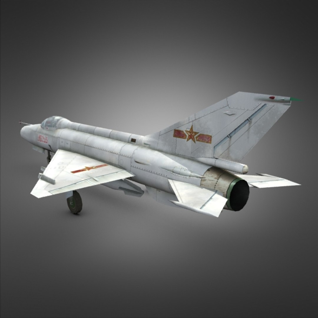 Max Chengdu J-7ii Fighter Jet