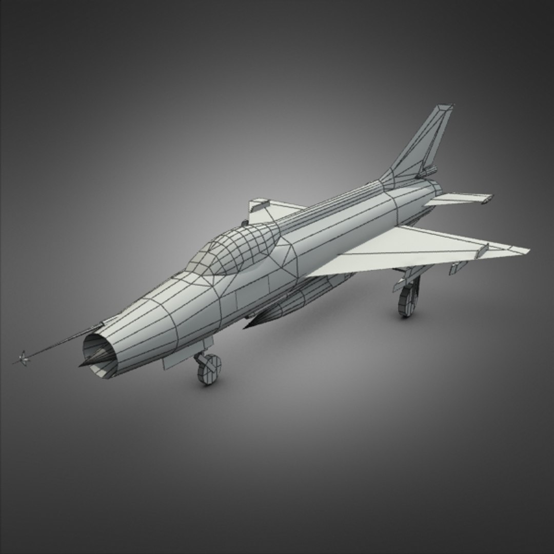 Max Chengdu J-7ii Fighter Jet