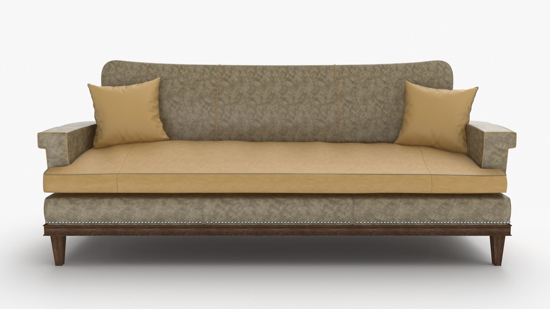 Vanguard Rugby Road Sofa 3D Model - TurboSquid 1950943