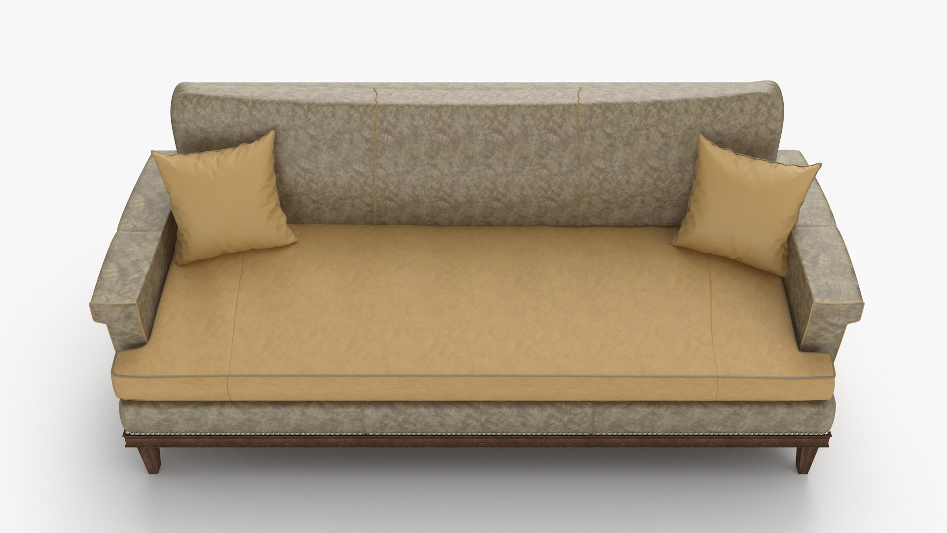 Vanguard Rugby Road Sofa 3D Model - TurboSquid 1950943