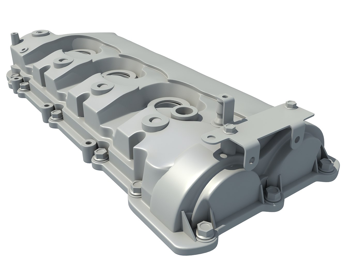 3D v6 engine head model - TurboSquid 1346366