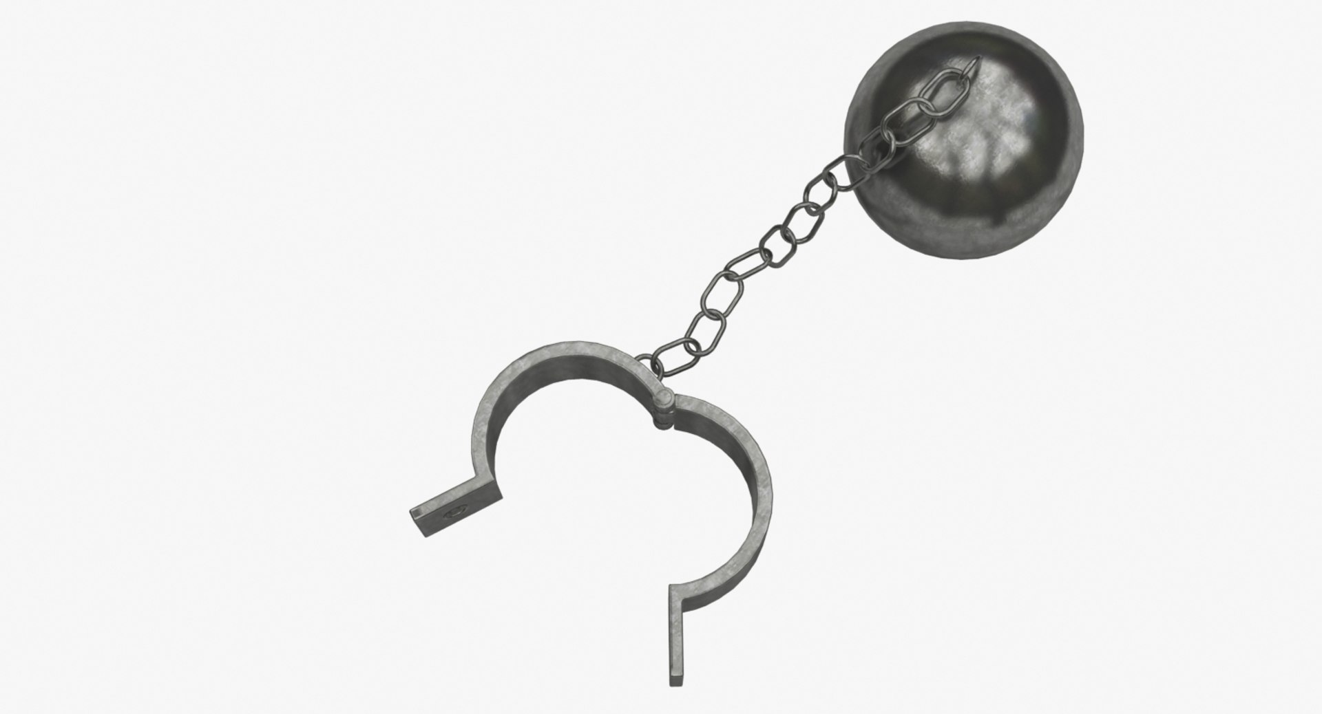 Prison Ball Chain Model - TurboSquid 1377147
