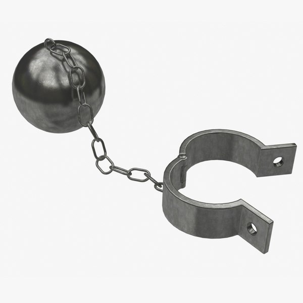 Prison ball chain model - TurboSquid 1377147