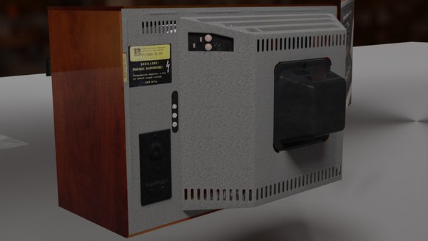 Tv old delta 3D model - TurboSquid 1669425
