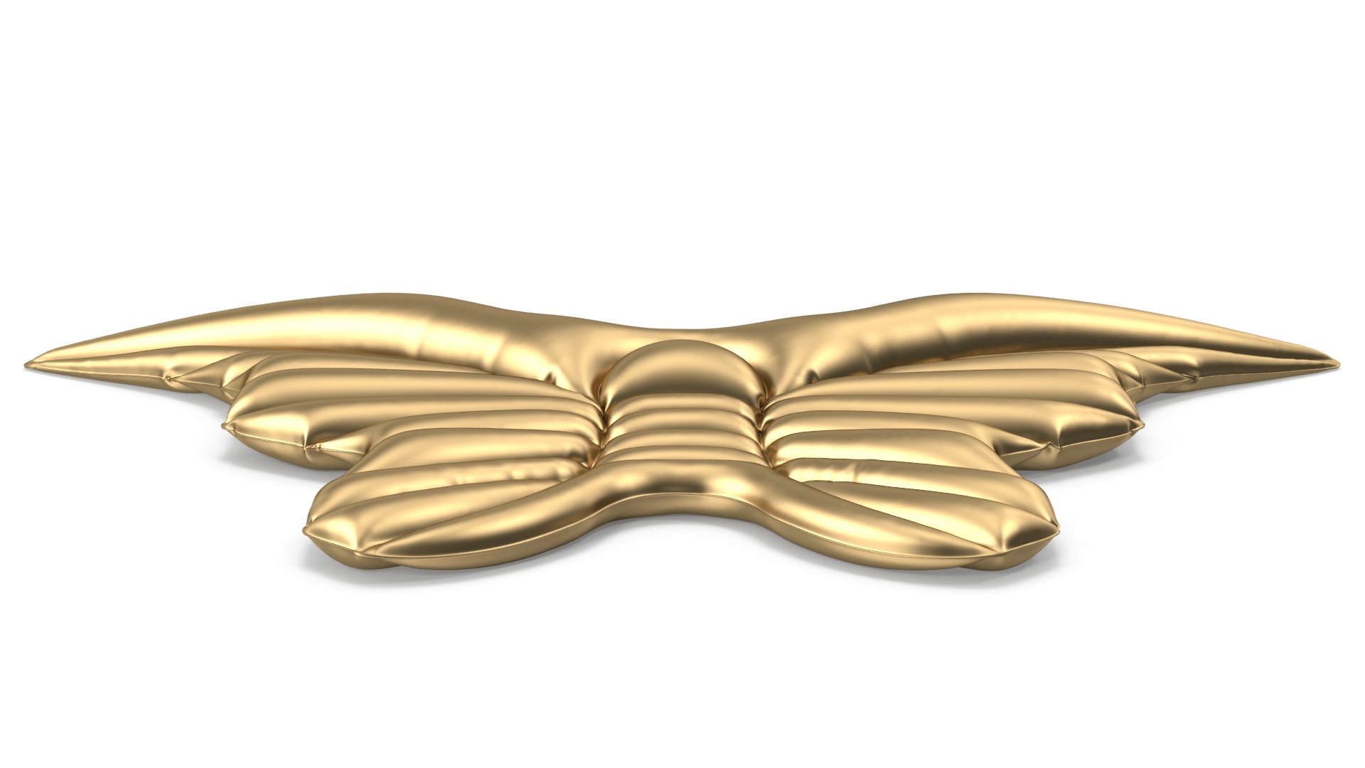 3D Model Gold Angel Wings Pool Float - TurboSquid 1756682
