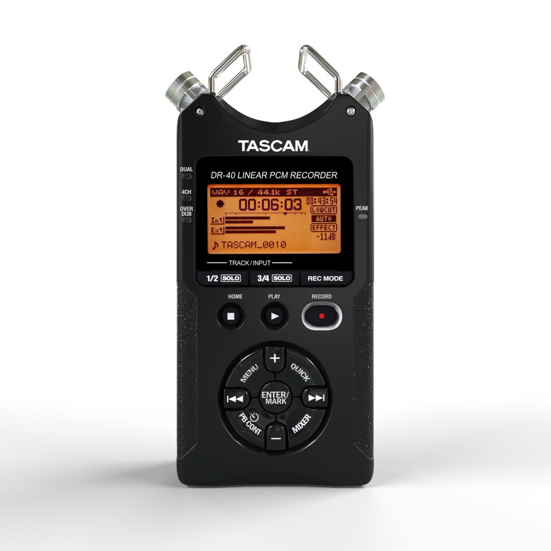 Tascam Dr 40 3d Max