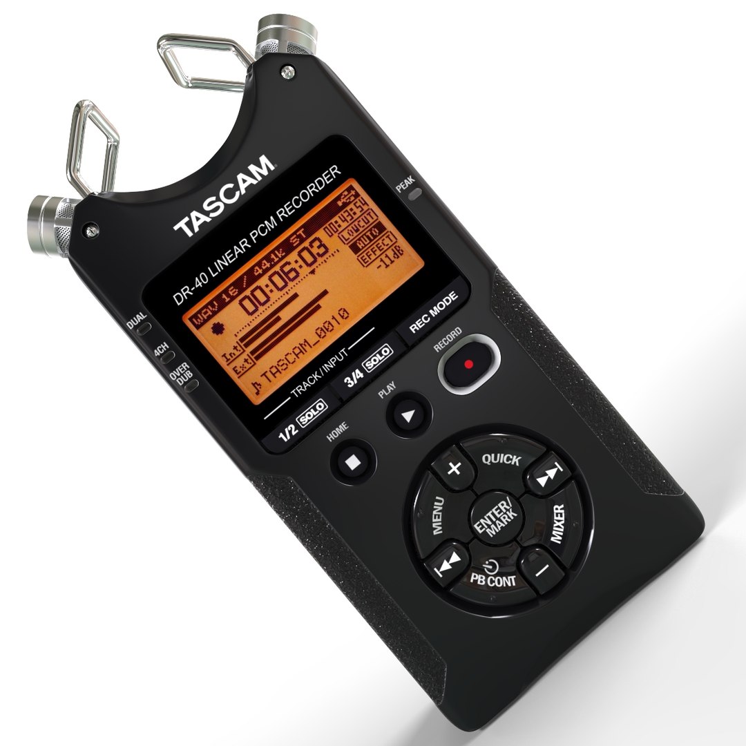 Tascam Dr 40 3d Max
