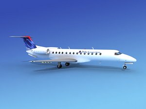 3D Embraer ERJ 135 Models - Browse & Download Formats - TurboSquid