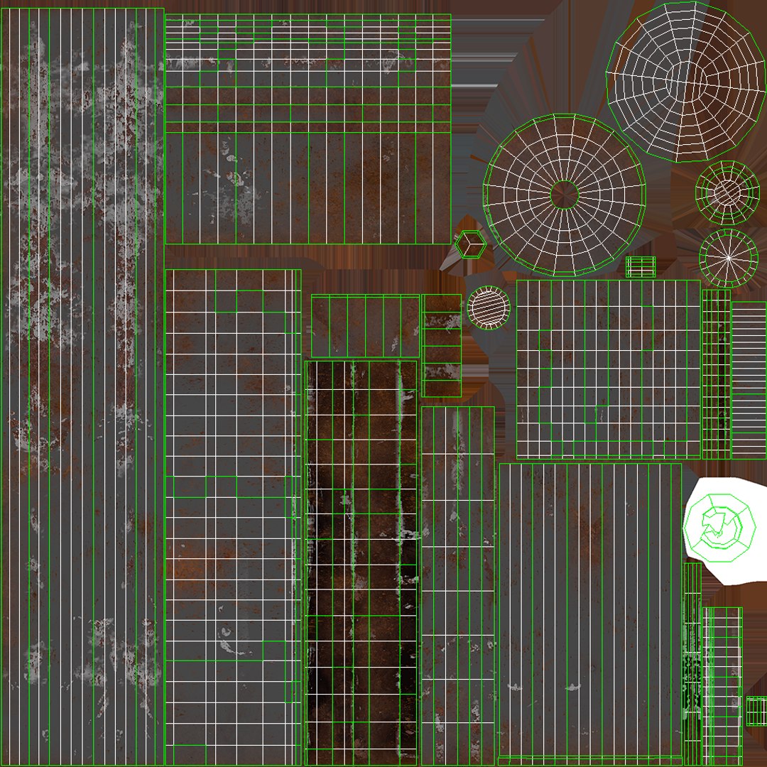 Lamp Post Game Ready Low-poly PBR 3D Model - TurboSquid 2072488